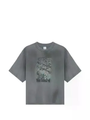 WON HUNDRED Houston Casino T-shirt - Grey