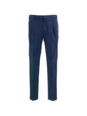 PT TORINO Pleated Trousers - Blue