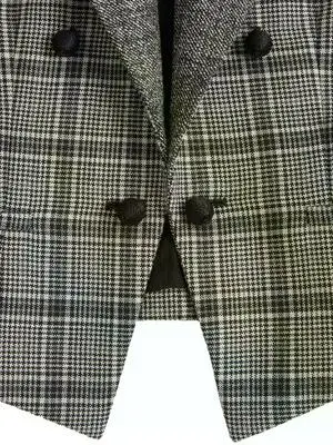 Valentino Garavani Double-breasted Check Jacket