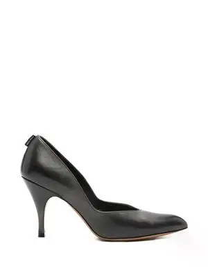 Miu Miu Leather Heeled Pumps