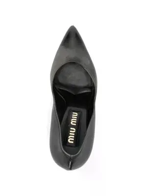Miu Miu Leather Heeled Pumps