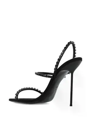 Paris Texas Crystal-embellished Stiletto Pumps