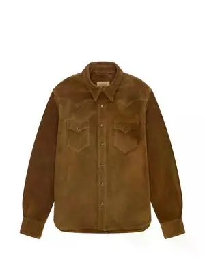 FORTELA Ranch Flap-pocket Leather Jacket