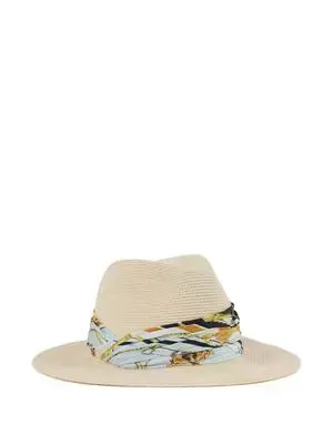 Eugenia Kim Scarf-patterned Sun Hat