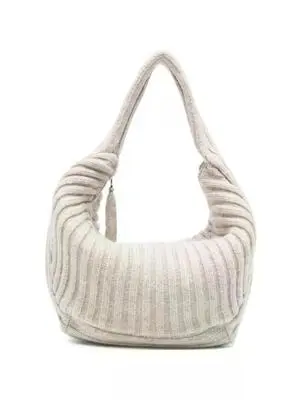 AYA MUSE Ribbed Zip Tote Bag