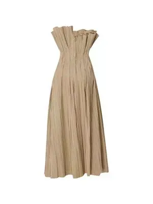 THE ROW Strapless Maxi Dress