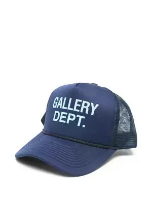 GALLERY DEPT. Logo-print Trucker Hat - Blue