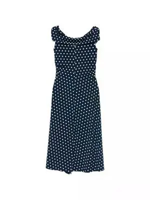 Michael Kors Polka-dot Midi Dress