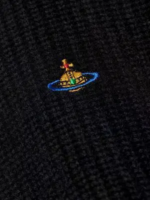 VIVIENNE WESTWOOD Fisherman Zip-up Sweater