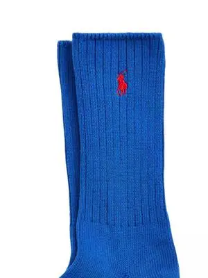 Polo Ralph Lauren Ribbed Logo Socks