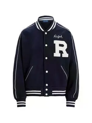 Polo Ralph Lauren Logo-appliqué Striped Jacket - Blue