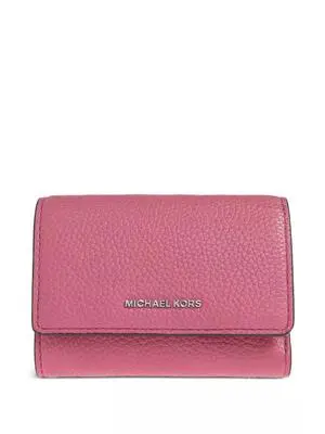 Michael Kors Medium Bryant Pebbled Wallet - Pink