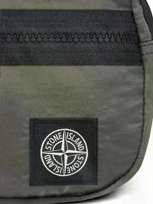 Stone Island Logo-patch Belt Bag - Green