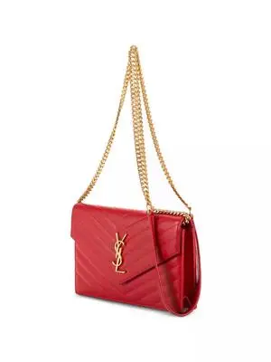 Saint Laurent Chain-strap Shoulder Bag - Red