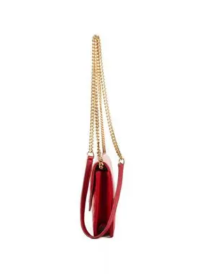Saint Laurent Chain-strap Shoulder Bag - Red