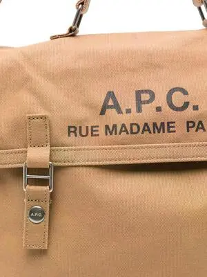A.p.c. Flap Top-handle Messenger Bag