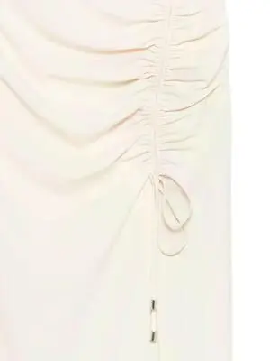 Patrizia Pepe Midi Skirt With Drawstring Detail