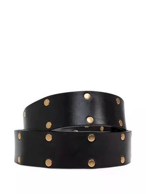 Loewe Studded Buckle Leather Belt