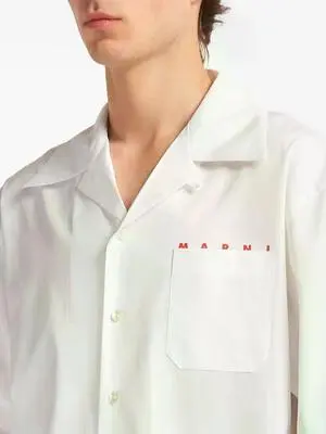 Marni Logo-print Bowling Shirt