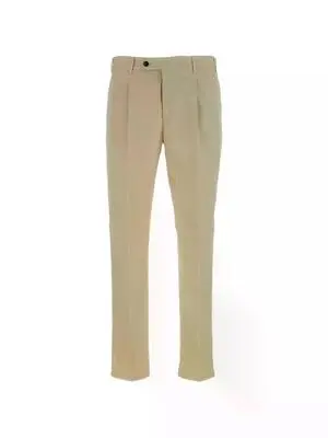 PT TORINO Pleated Trousers - Neutrals