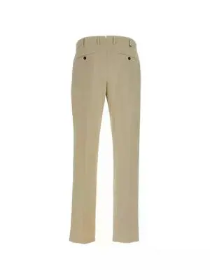 PT TORINO Pleated Trousers - Neutrals