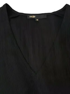 Maje Sequined Tiered Midi Dress