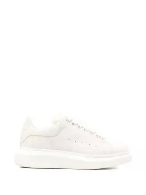 Alexander McQueen Oversized Platform Leather Sneakers