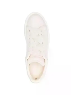 Alexander McQueen Oversized Platform Leather Sneakers