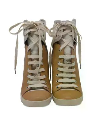 See By Chloé Wedge-heel High-top Sneakers