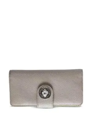 Marc Jacobs Turnlock-fastening Leather Wallet - Grey