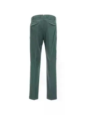 PT TORINO Pleated Trousers - Green