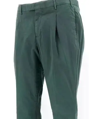 PT TORINO Pleated Trousers - Green