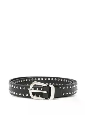 ERALDO Studded Belt - Black