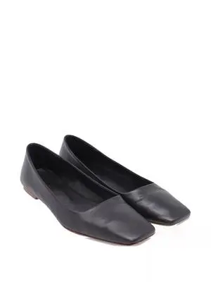 AeydĒ Square-toe Leather Loafers