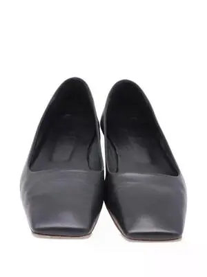 AeydĒ Square-toe Leather Loafers