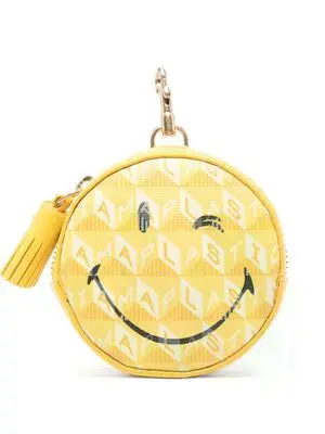 ANYA HINDMARCH Wink Tassel-detail Ear Phones - Yellow