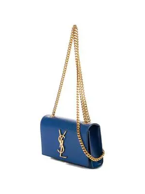 Saint Laurent Mini Kate Logo-plaque Shoulder Bag