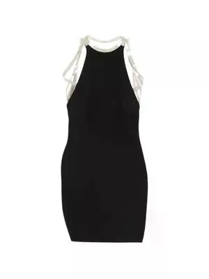 Attico Halterneck Sleeveless Dress