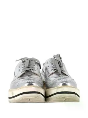 Prada Wingtip Platform Sneakers