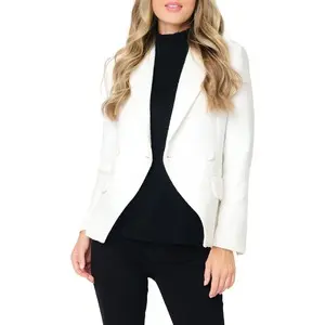 GIBSONLOOK Double Breasted Bouclé Blazer