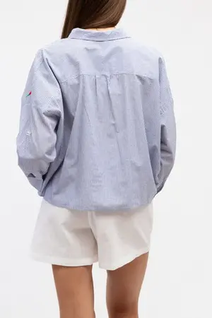 LABEL OF LOVE Alesia Embroidered Shirt