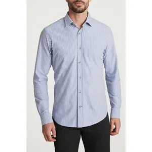 34 Heritage Stripe Button-up Shirt - Blue