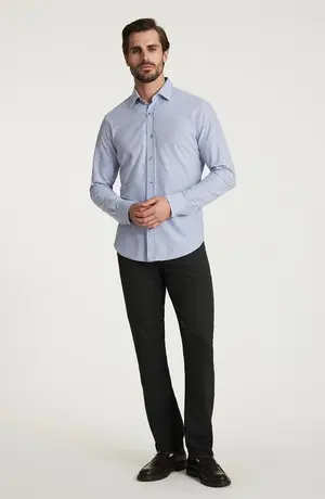 34 Heritage Stripe Button-up Shirt - Blue