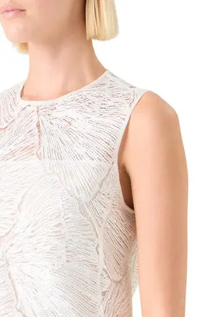 Akris Sea Fan Lace Top