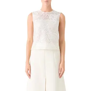Akris Sea Fan Lace Top