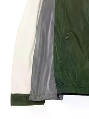 CROQUIS Striped Jacket With Zip Fastening