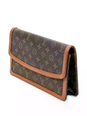 LOUIS VUITTON Gm Pochette Dame Clutch - Brown