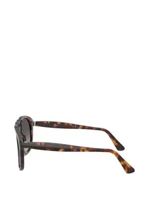 Persol Round Frame Sunglasses - Brown