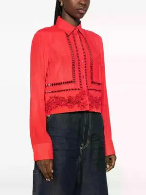 Ermanno Scervino Lace-insert Shirt