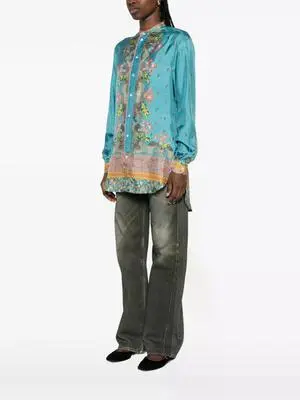 PIERRE-LOUIS MASCIA Floral Print Shirt